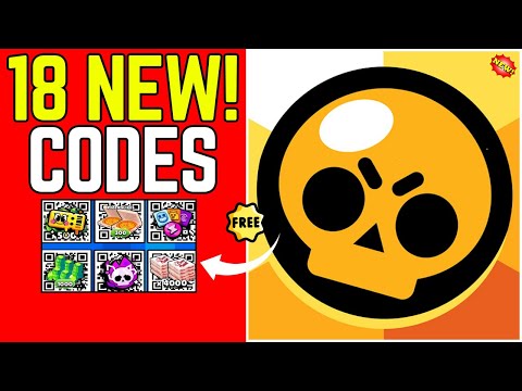 FREE! 🥳 x25 RANDOM GIFTS 🎁 NEW TROPHY PIN QR CODE | BRAWL STAR QR CODE ...