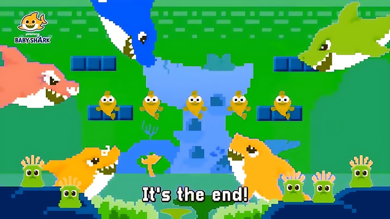 8 bit Shark Finny The Shark Super Simple Songs Effects (Sponsored by ...