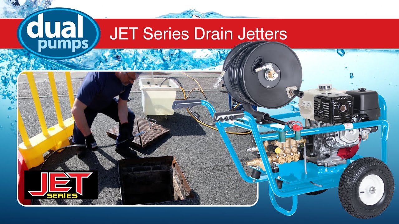 JET Series Drain Jetter Pressure Washers! - YouTube