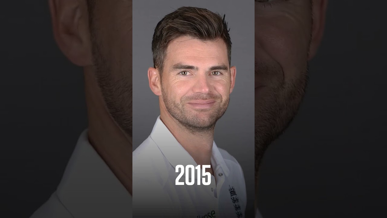 Jimmy Anderson over the years - YouTube
