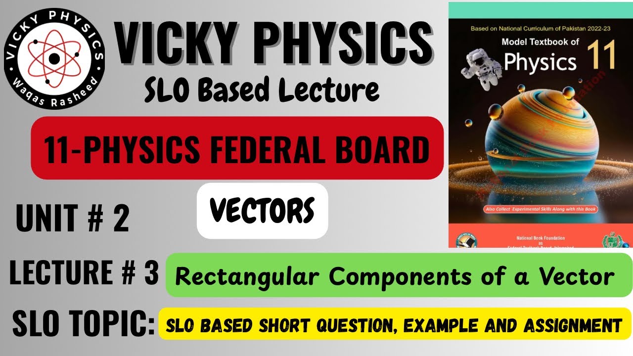 11 Class Physics|Unit#2|Lecture#3|SLO Based Short Questions Example and ...