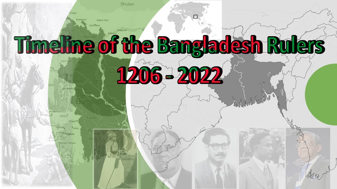 Timeline of The Rulers of Bangladesh Part 1_History of Bangladesh - YouTube