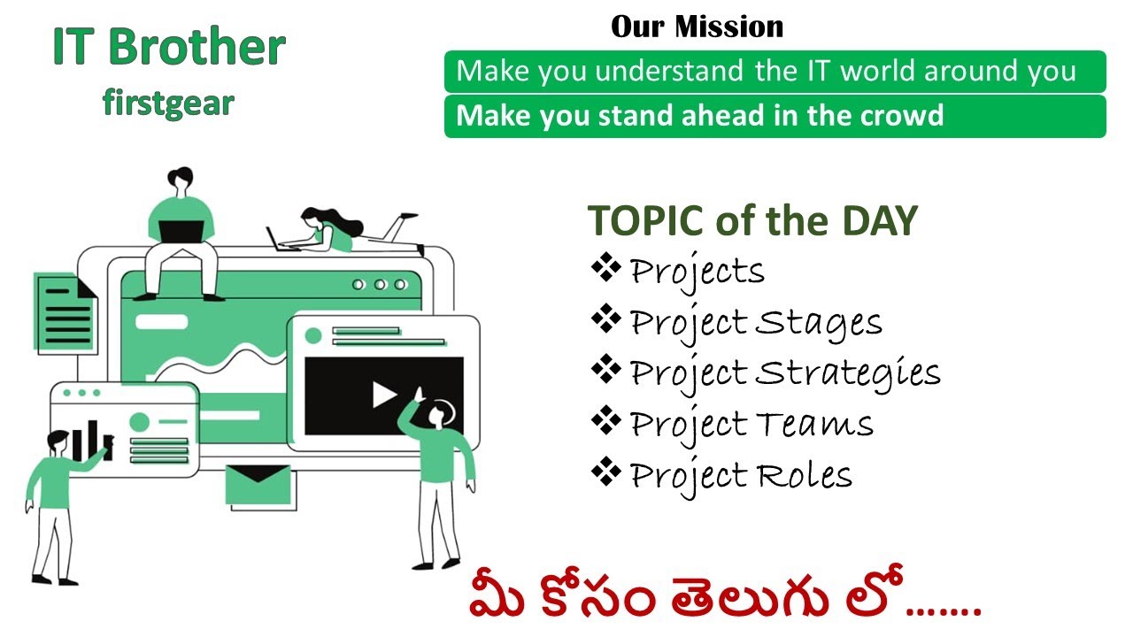 Projects, Projects Stages different roles associated with IT projects ...