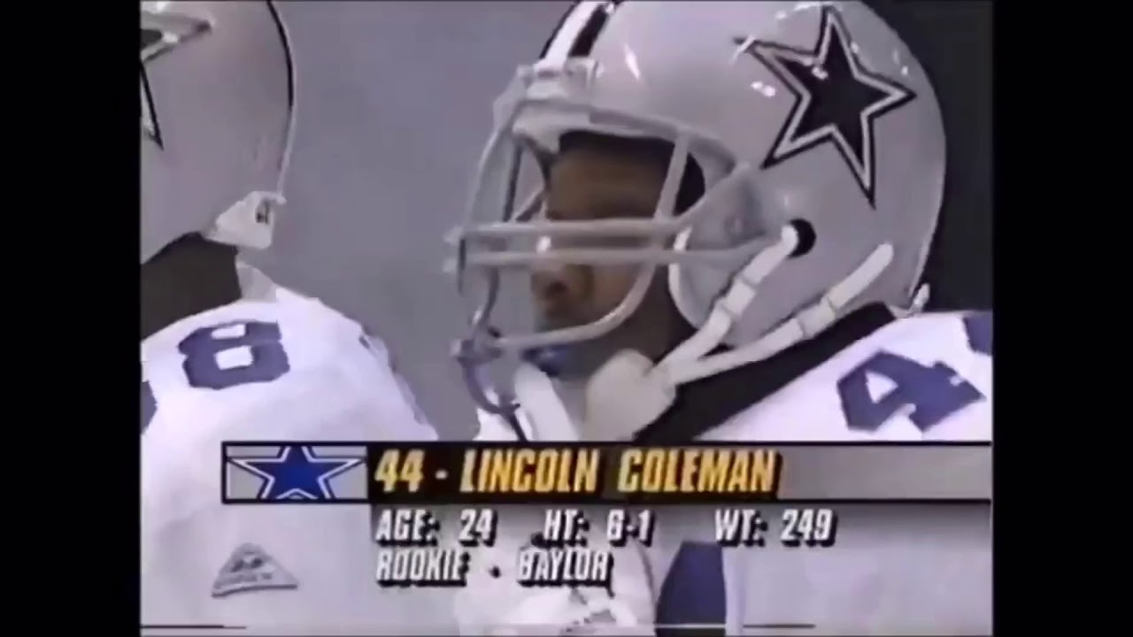 Dallas Cowboys RB Lincoln Coleman Jr Talks About Thanksgiving Day 1993 ...