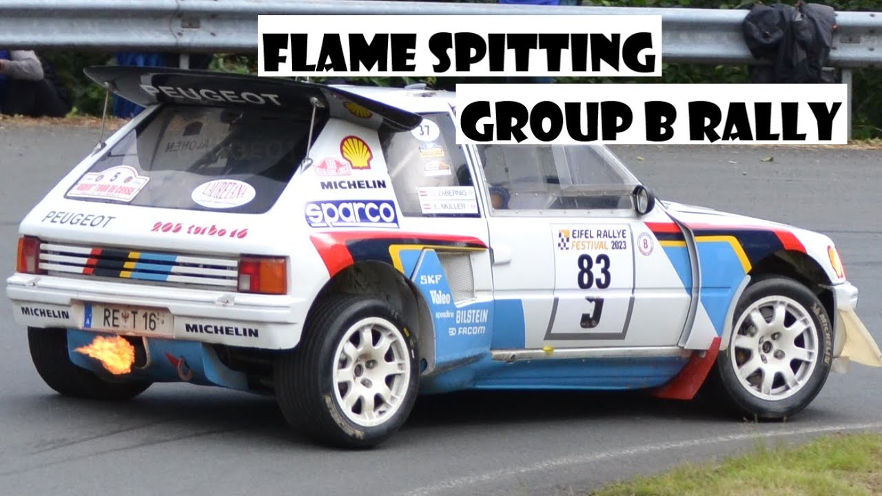 Group B rally monsters, best rally sounds, Eiffel Rallye festival ...