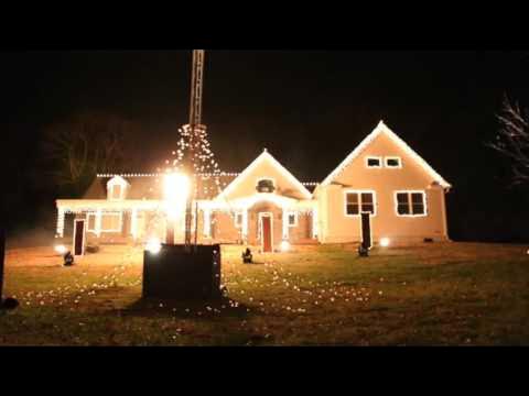 Crazy Christmas Light Show 2015 - YouTube