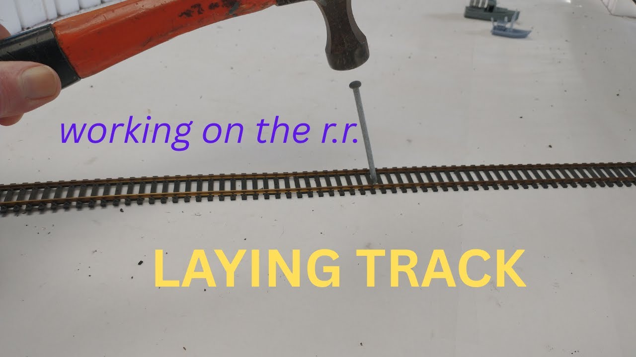 "Laying the Foundation: Installing Roadbed & Track on a Train Layout ...