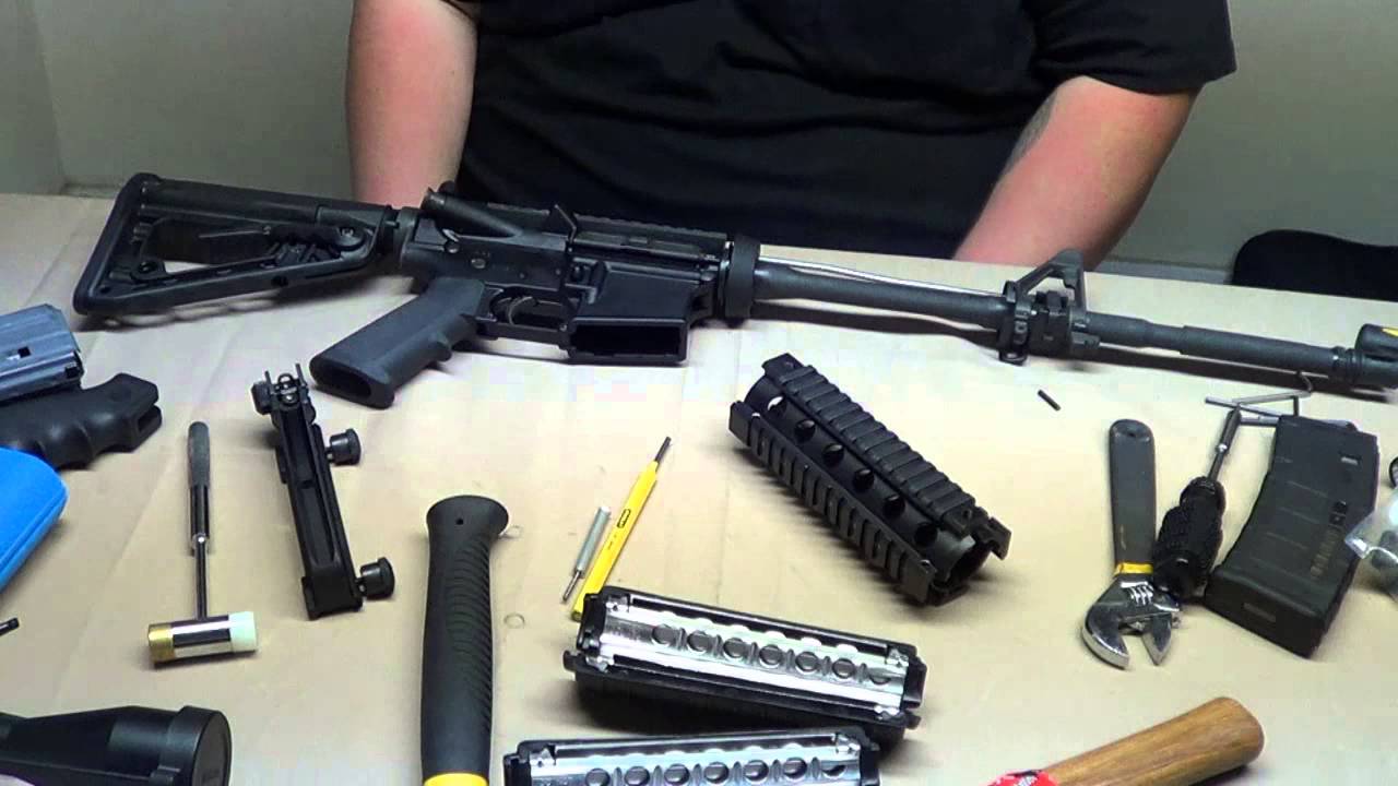 Accessorizing Your Ar Part 1: How To Replace Your Handguard - YouTube