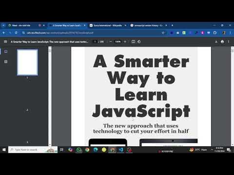 CLASS #19 | Web Development | JavaScript | Introduction of Js | variables | alert | dataTypes ...