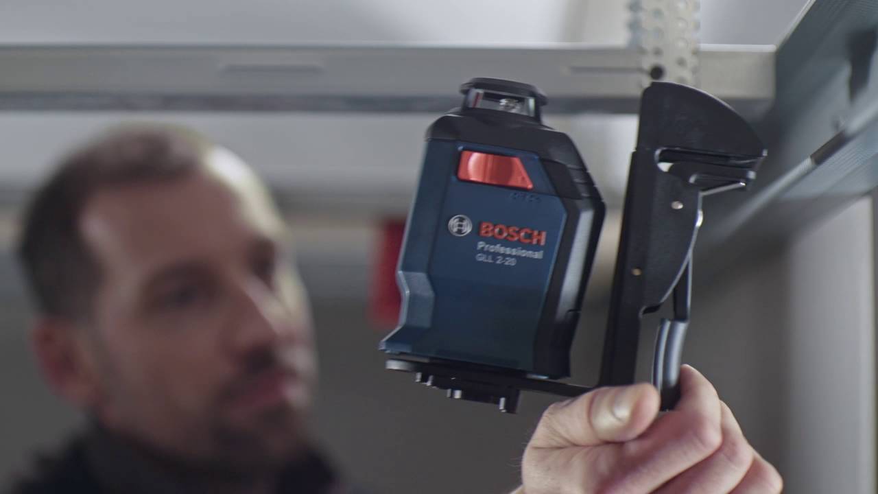 Bosch 360°-Linienlaser GLL 2-20 Professional - YouTube