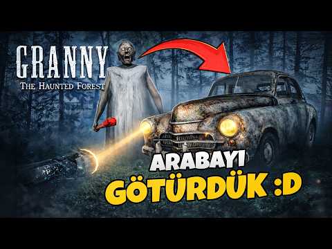 GRANNY’YE KENDİ ARABASIYLA ÇARPTIK! 😅 - Granny Haunted Forest