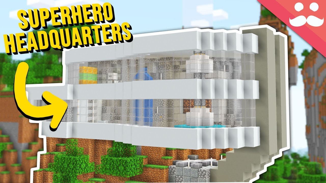 I Made a SUPERHERO Piston House in Minecraft - YouTube