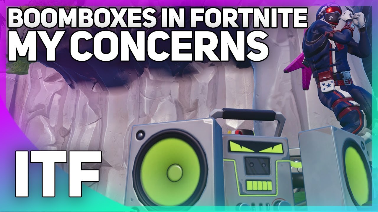 NEW Boom Box Item, Is It OP? (Fortnite Battle Royale) - YouTube