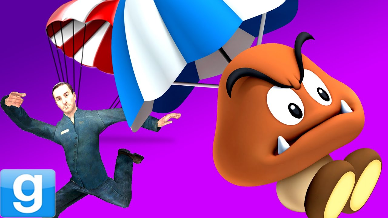 PARACHUTES ARE FUN!! - Gmod Parachute Mod (Garry's Mod) - YouTube