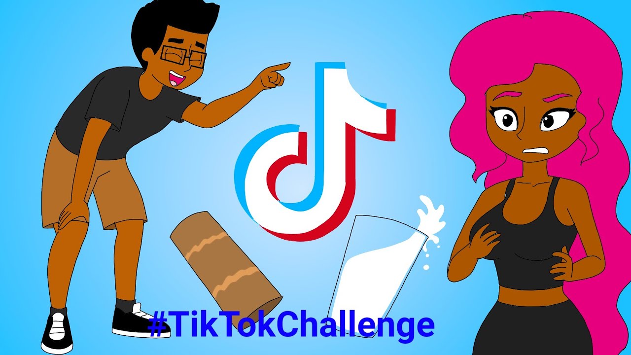 The Big Straw Challenge (Qmanimations Animated Short) #TikTokChallenge ...