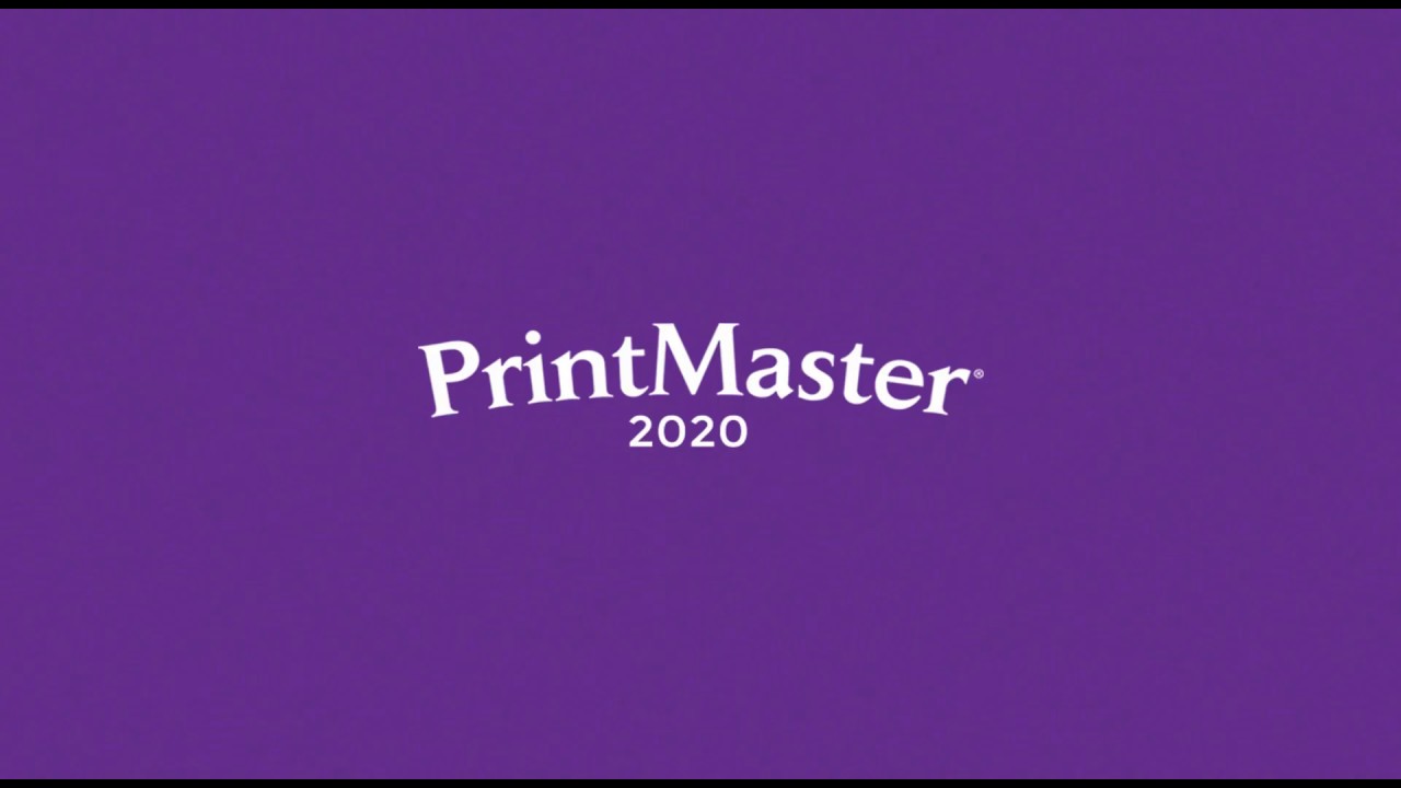 PrintMaster 2020 Tutorials - Quick Review of New UI - YouTube