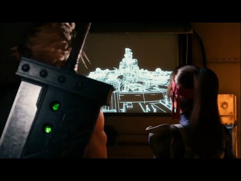 Final Fantasy 7 Remake : Jessie Explains About Wireframe Model of Midgar