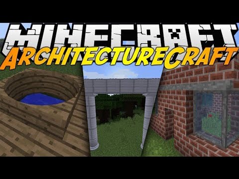 ArchitectureCraft-Mod - YouTube