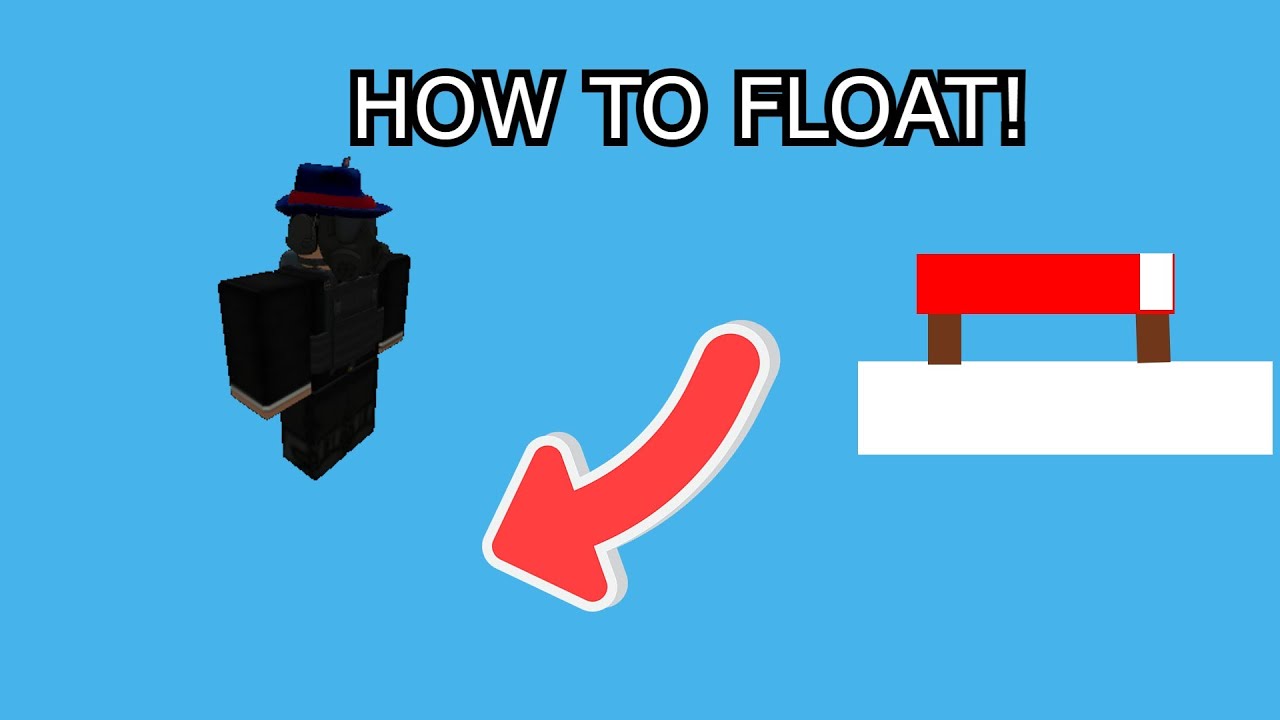 How to float in roblox BedWars (and other games too) || Roblox BedWars ...