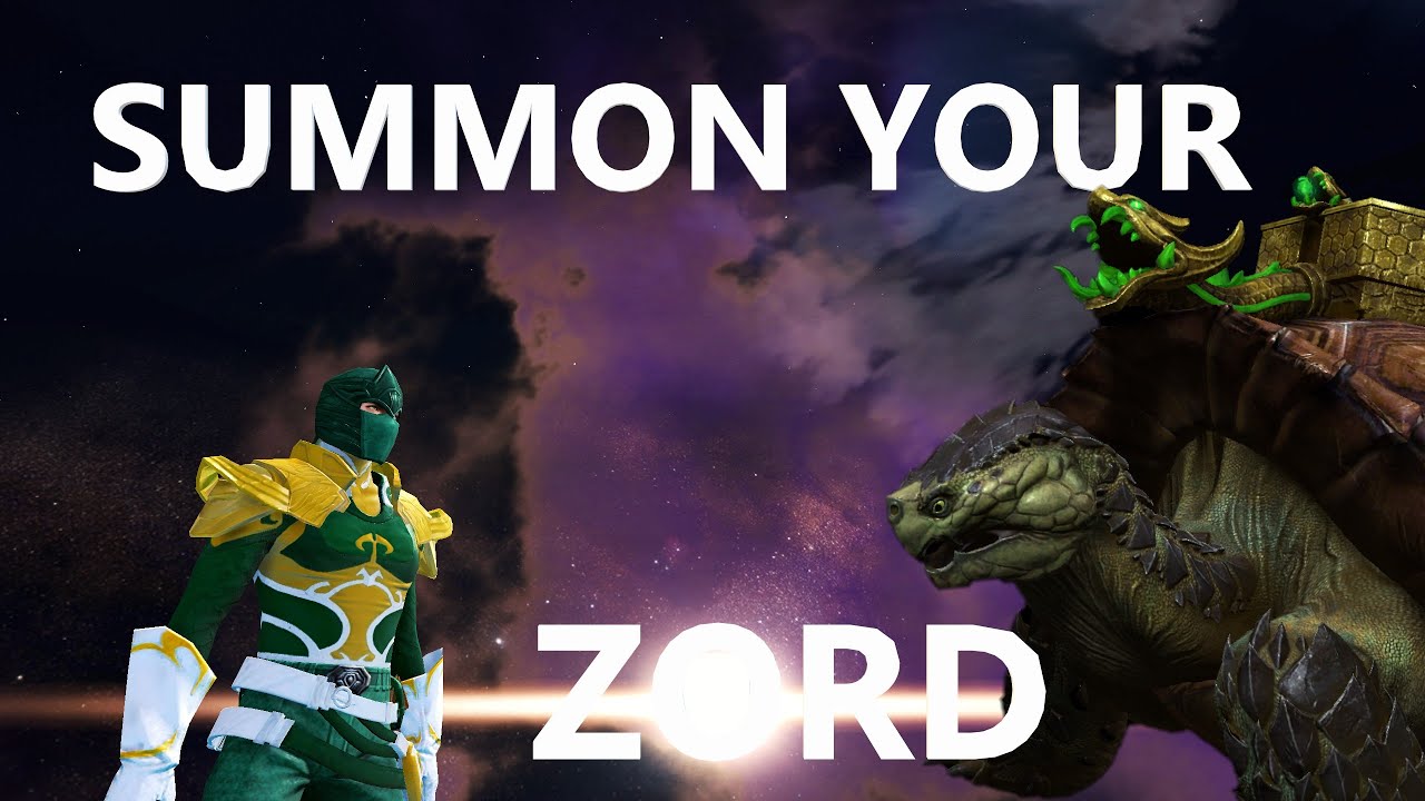 The Green Power Ranger Summons Turtle Zord! - Guild Wars 2 - YouTube