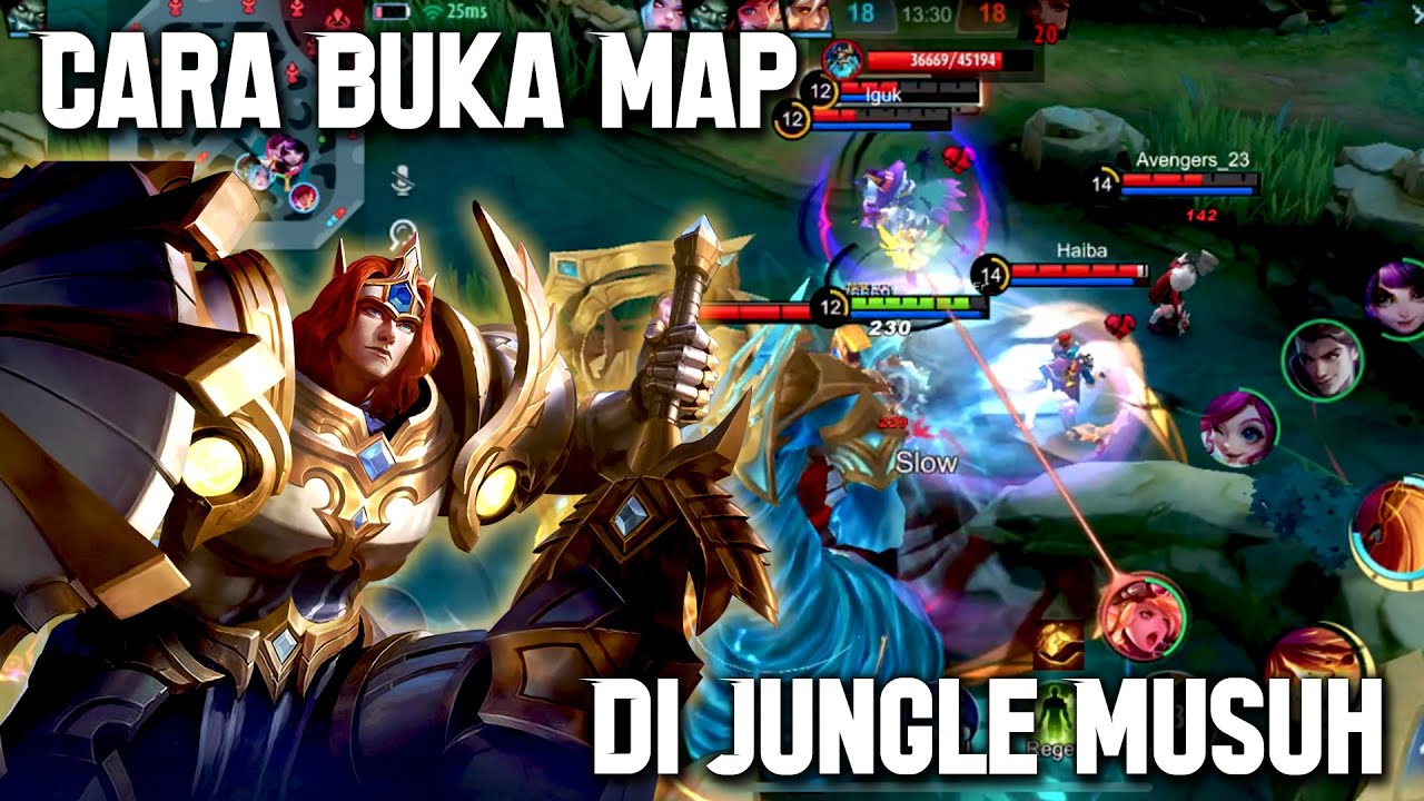 CARA BUKA MAP DI JUNGLE MUSUH AGAR AMAN TIM GAK TERCIDUK - MOBILE ...