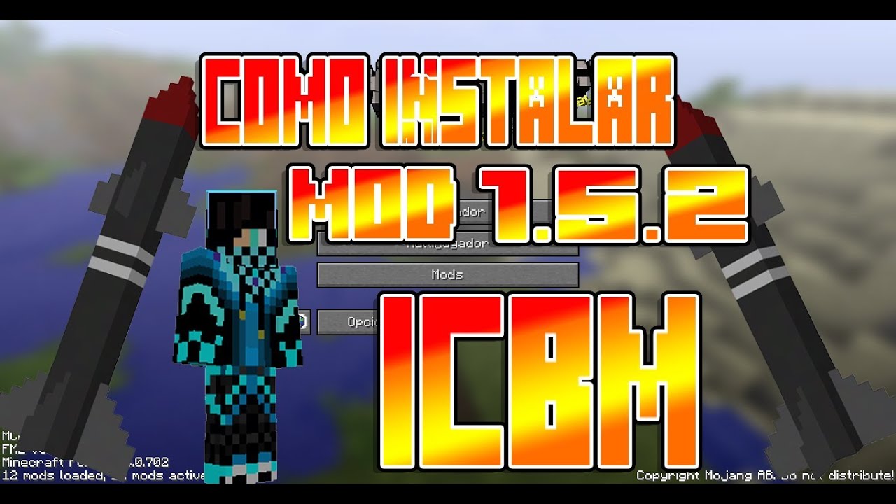 Como instalar ICBM MOD 1.5.2 Minecraft - YouTube