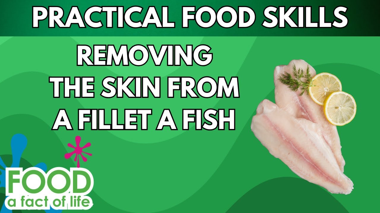 Removing the Skin from a Fillet of Fish - YouTube