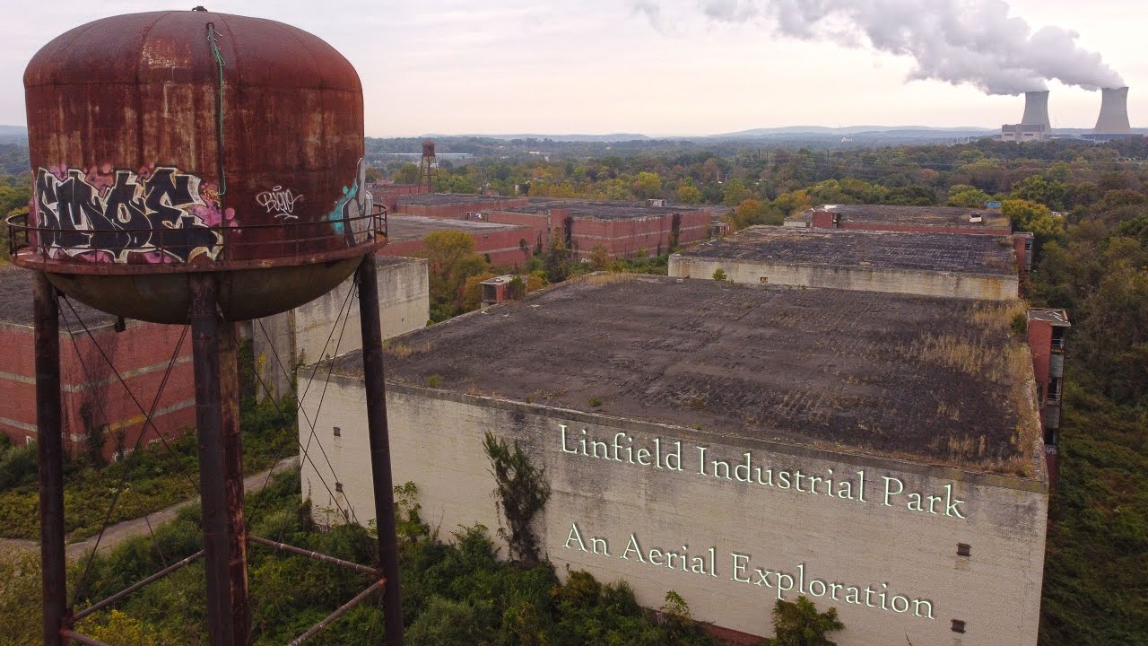Linfield Industrial Park - An Aerial Exploration - YouTube
