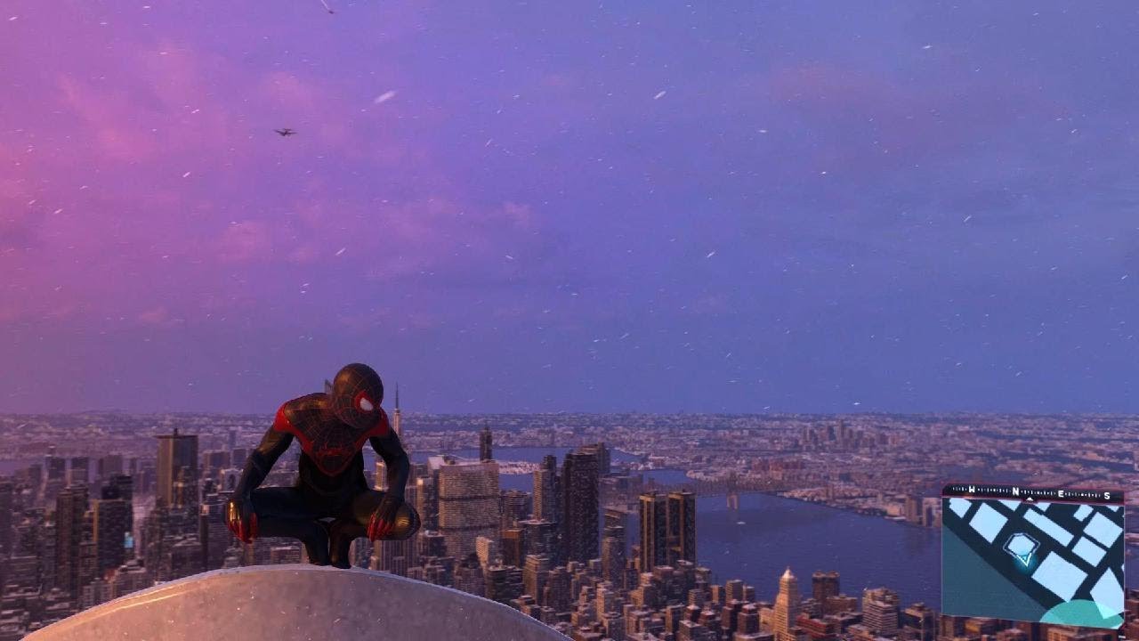 PS5 | Jumping From Tallest Building In Spiderman : Miles Morales - YouTube