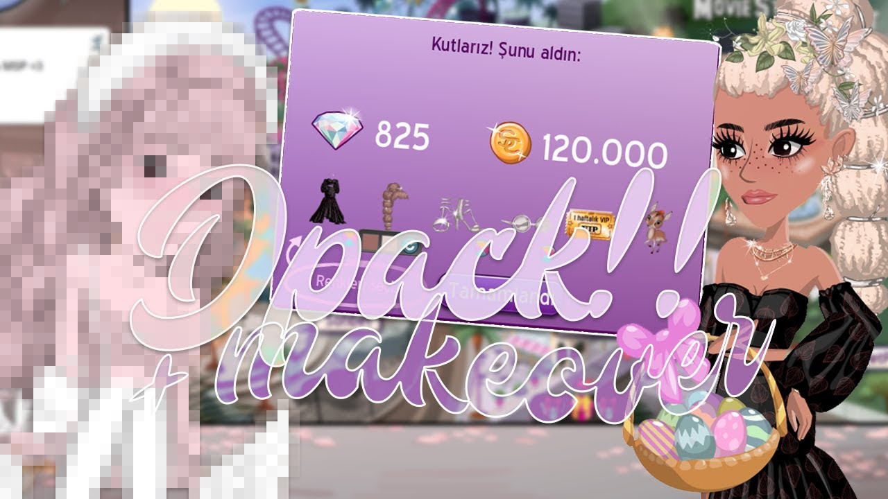 Getting a Diamond Pack + MSP Makeover - YouTube