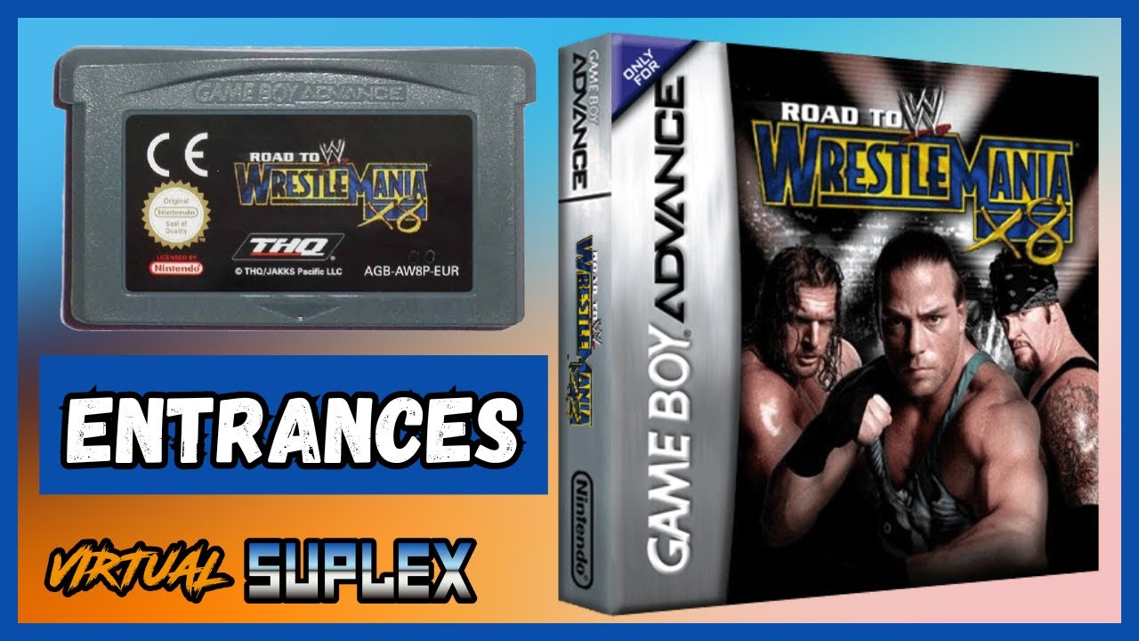 WWE Road to WrestleMania X8 (Game Boy Advance) | All Entrances - YouTube