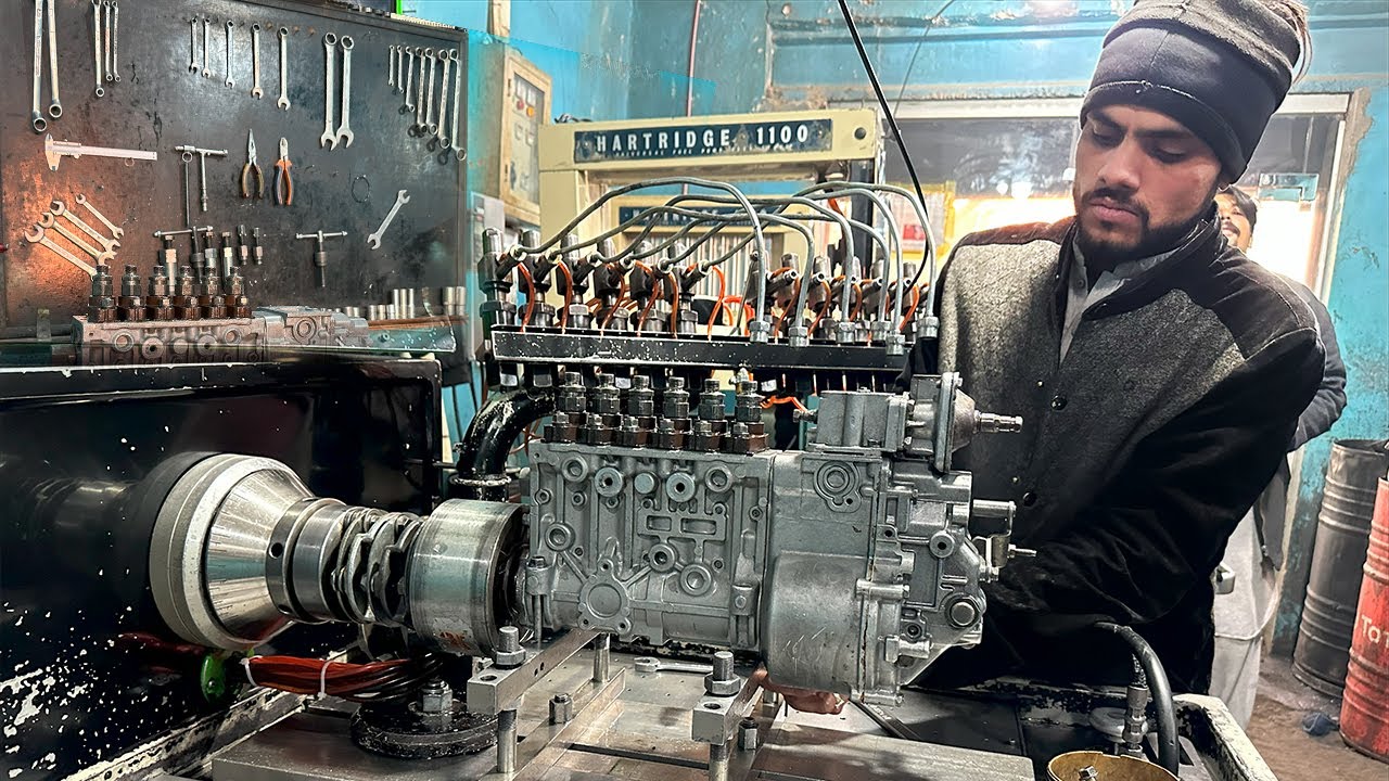 How to Repair Denso Diesel Pump with Amazing Skills - YouTube