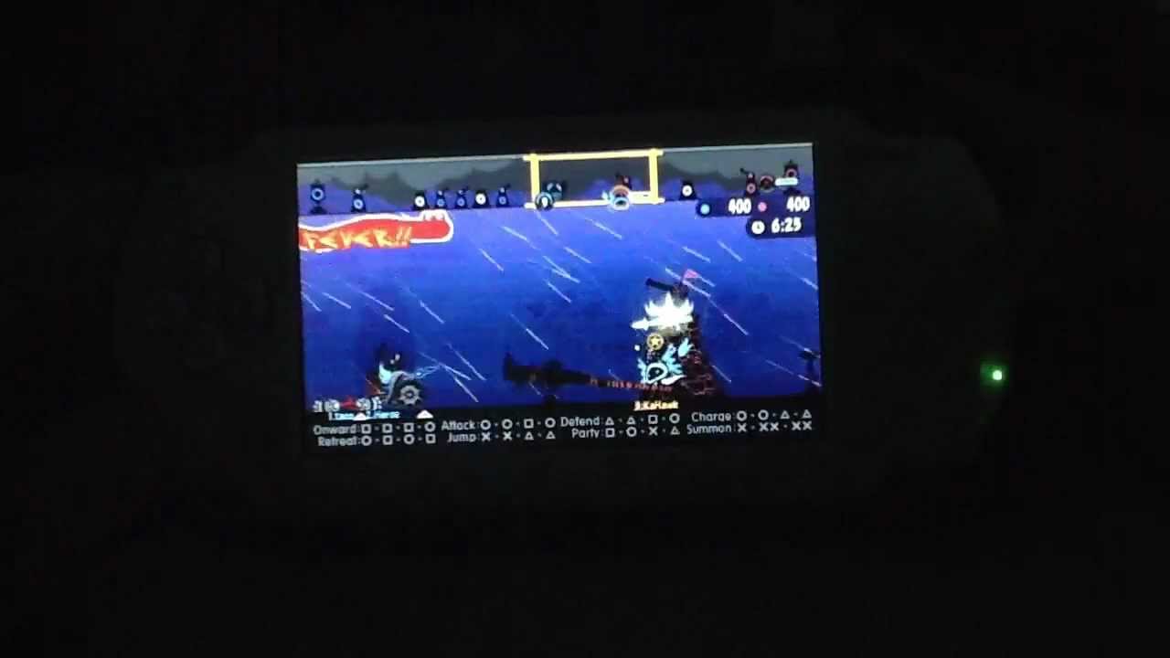 Patapon 3 Dark Hero VS with Patapon Zoo People (Naughtyfins Gameplay ...