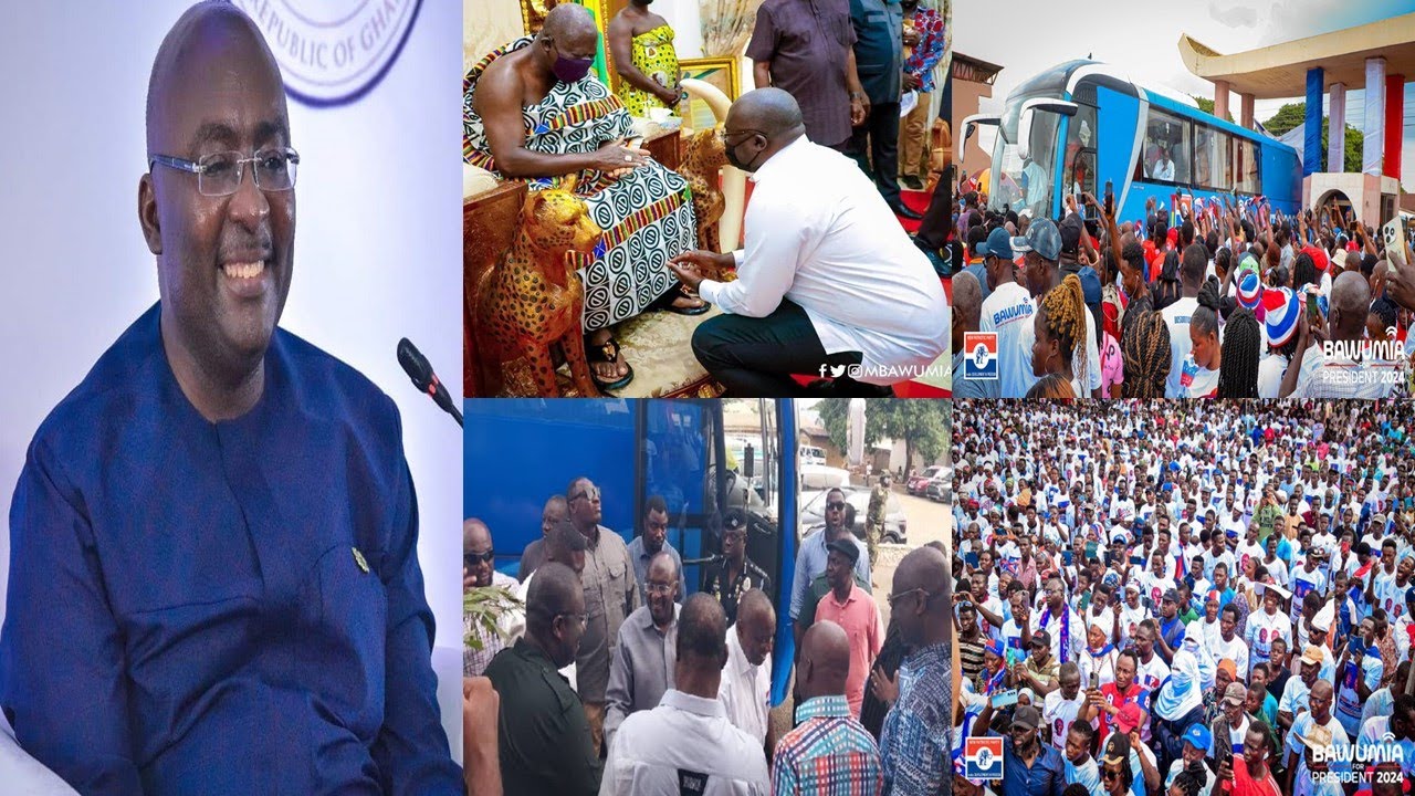 Just in, Dr Bawumia shakes Kumasi today with a massive ... with bold ...