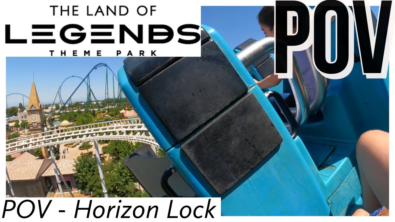 Typhoon Coaster POV Onride - The Land of Legends Theme Park - YouTube