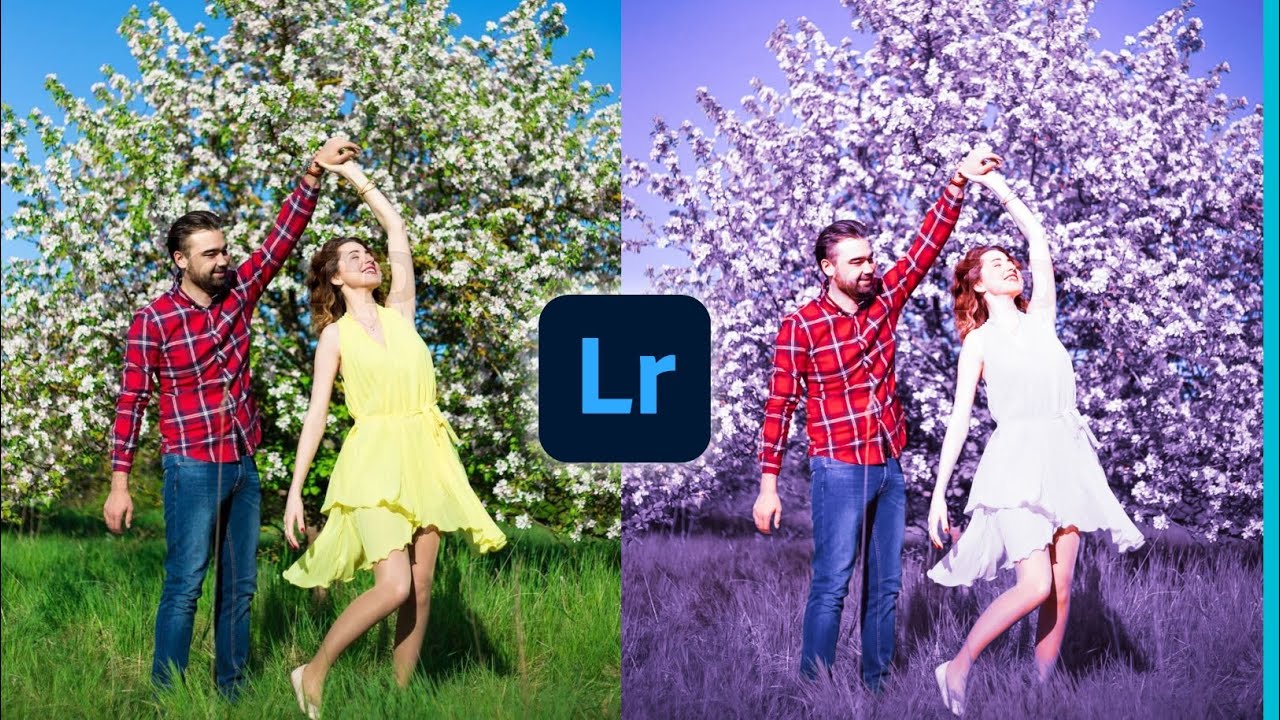 lightroom dark purple effect photo editing (@golmaalediting_1 ) - YouTube