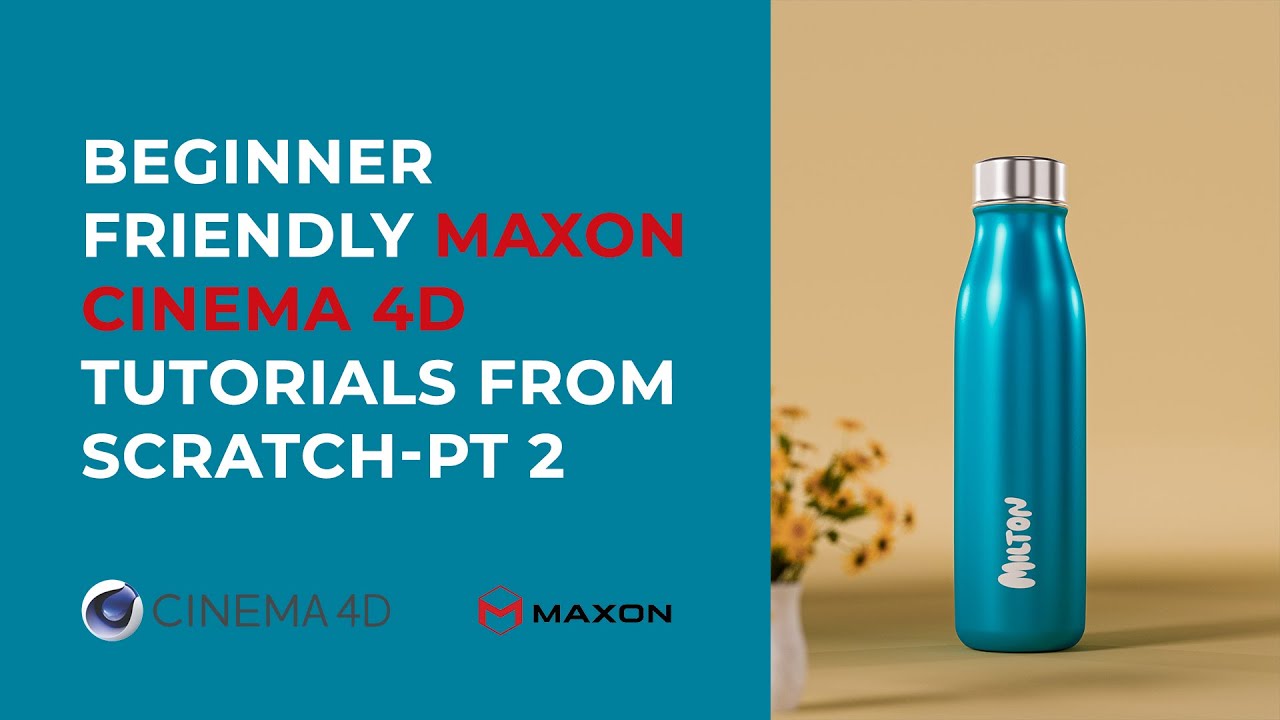 Beginner Friendly Maxon Cinema 4D Tutorials from Scratch -PT 2 - YouTube