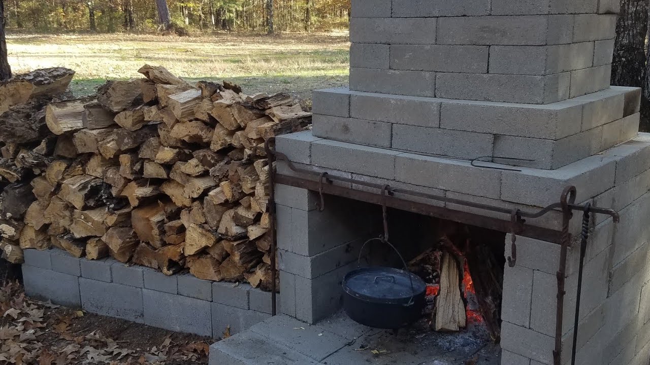 Dry Stack Fireplace