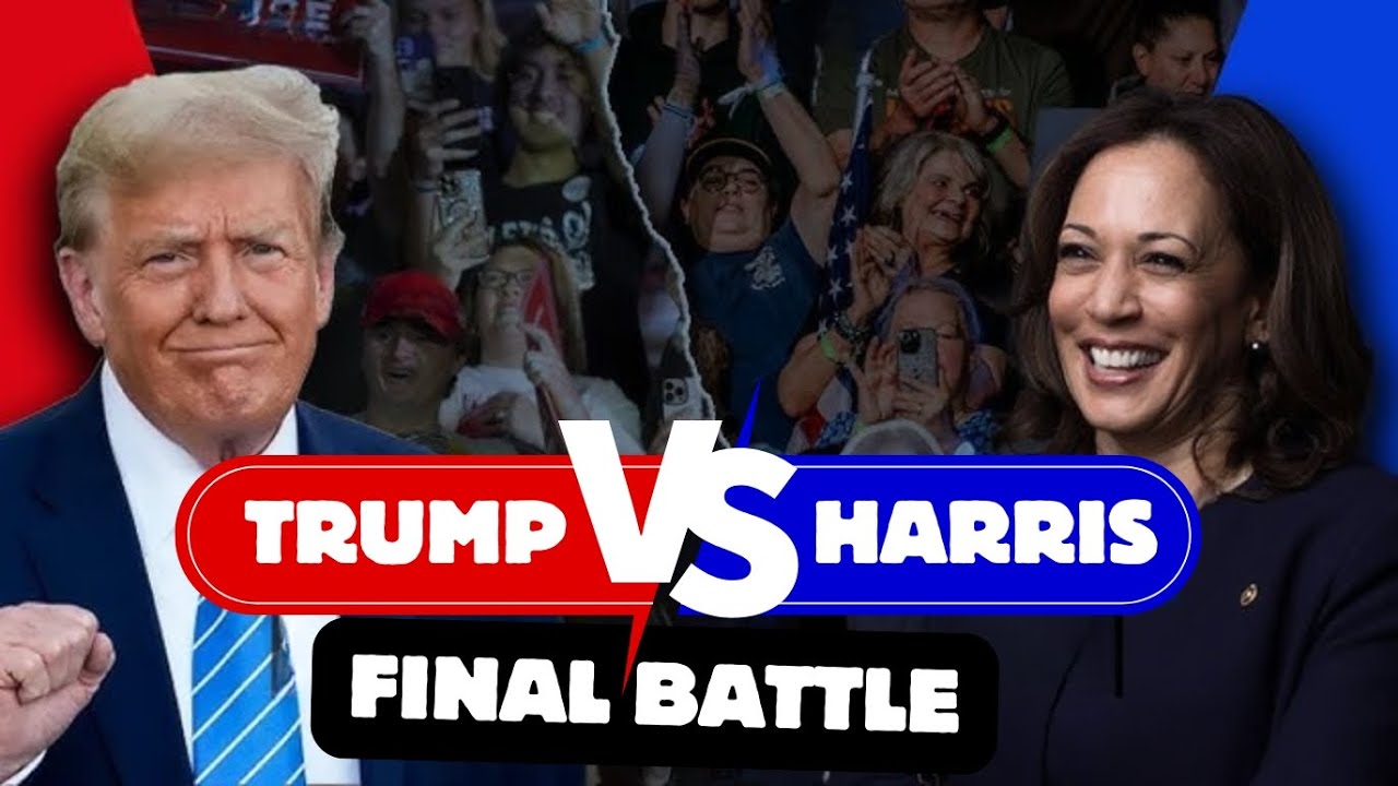 🔥 BREAKING: Harris vs Trump - Final Battle for the White House | 2024 ...
