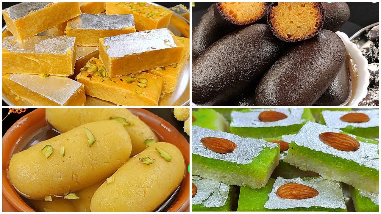 4 Easy & Quick Rakshabandhan Special Sweet Recipes | Indian Sweet ...