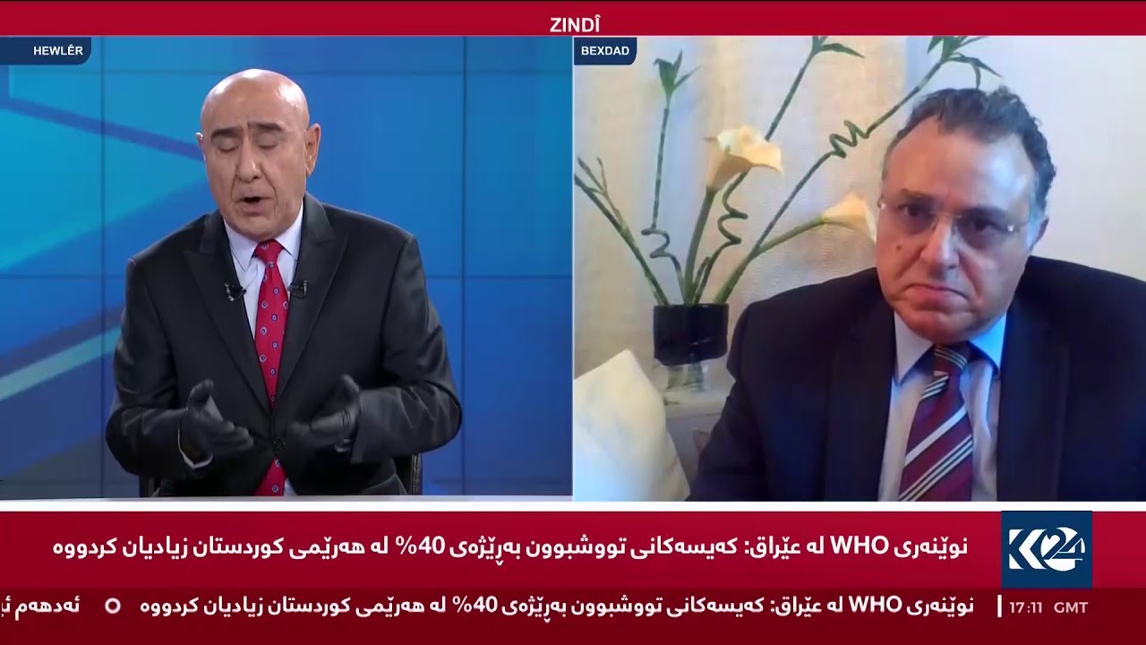WHO Iraq REP Dr. Adham Ismail Interview with Kurdstan24 TV - YouTube