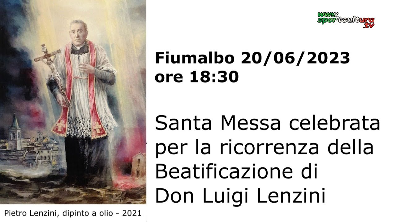 Santa Messa celebrata per la ricorrenza della Beatificazione di Don ...