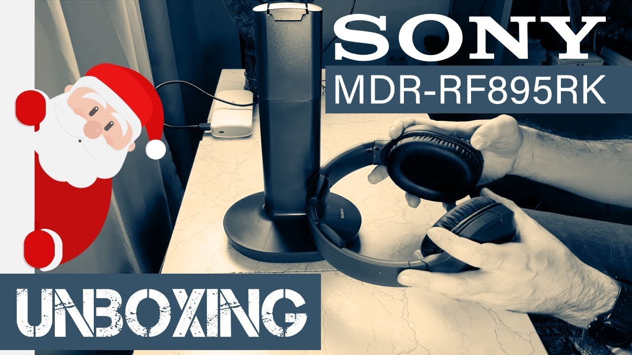 Sony MDR-RF895RK fejhallgató UNBOXING - YouTube