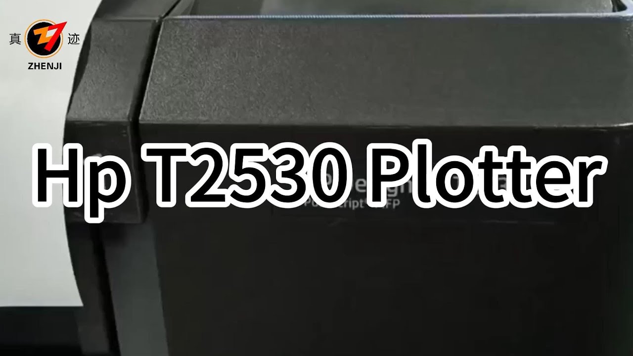 #hp Refurbished Hp DesignJet T2530 Plotter - YouTube
