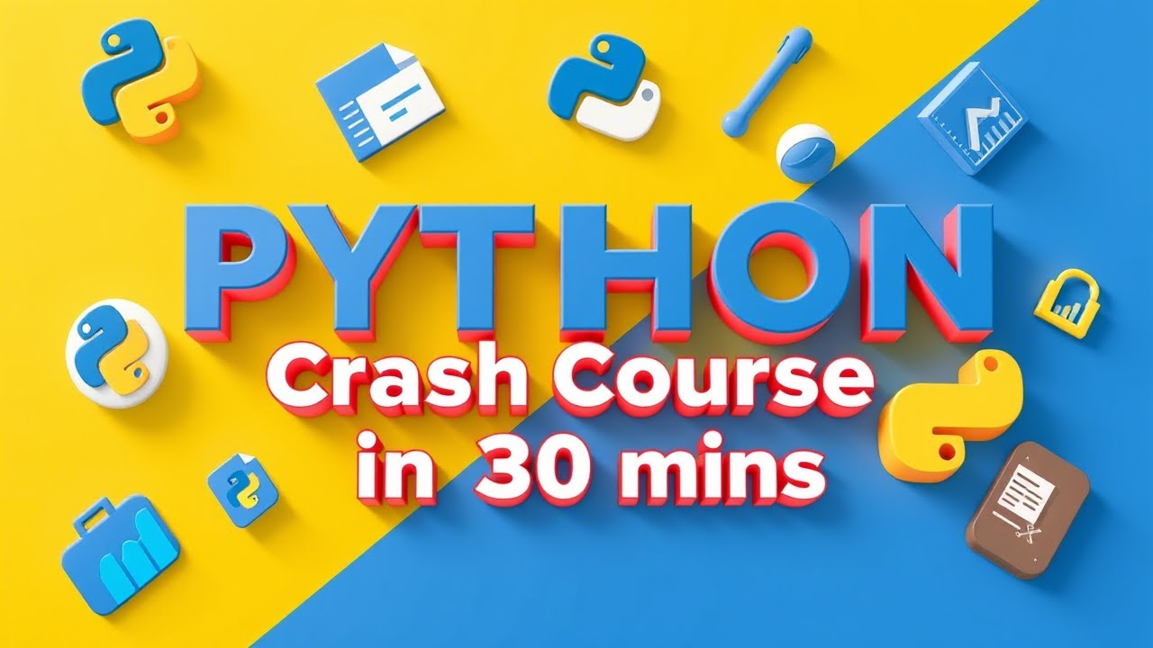 Python Crash Course In 30 Minutes Learn Python Basics Python For 3167