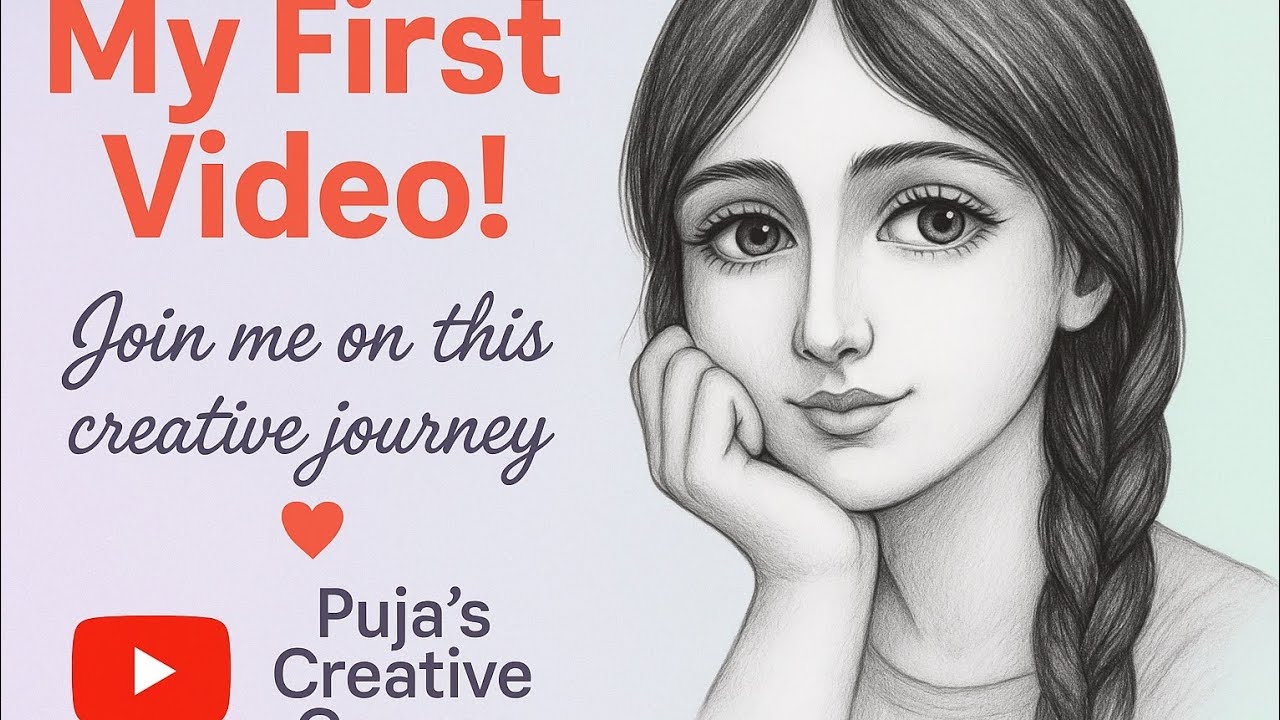 MY FIRST DRAWING VIDEO - YouTube
