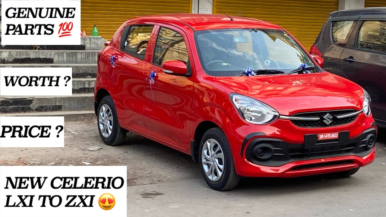 2021 celerio lxi modified | new celerio accessories | android stereo ...