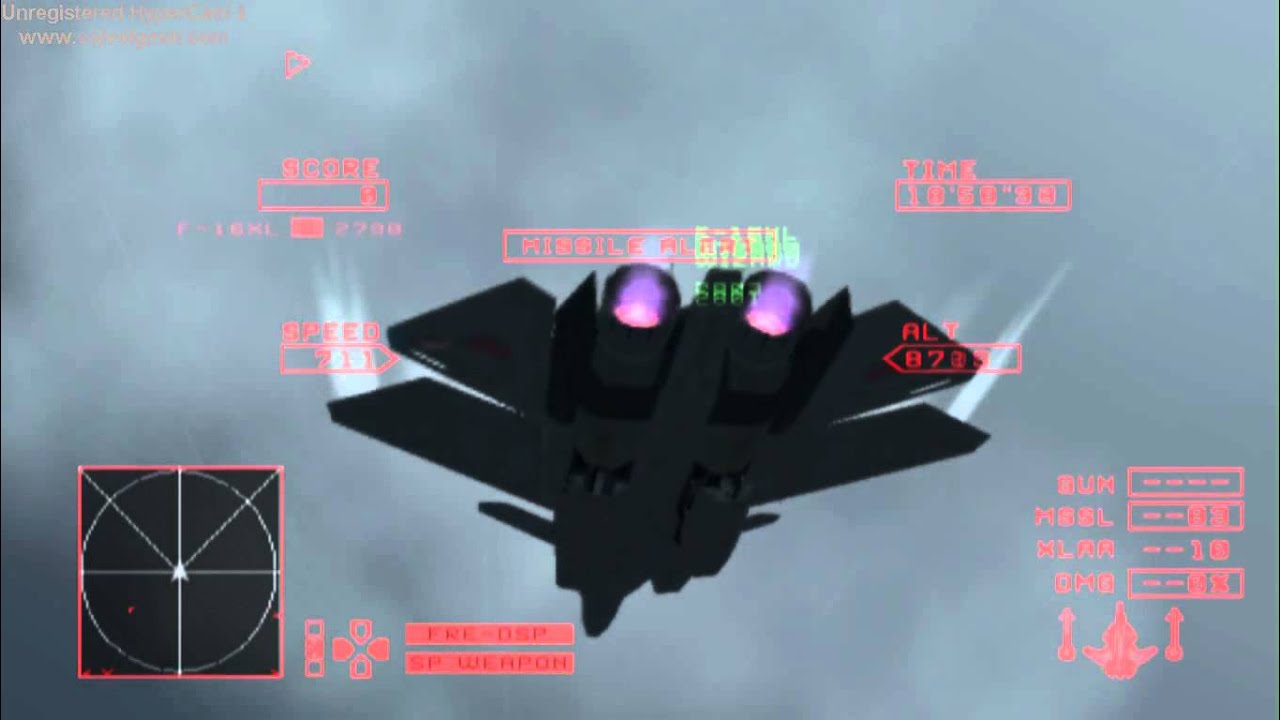 Ace Combat Zero Playthrough Mission 16 The Demon of the round table ...