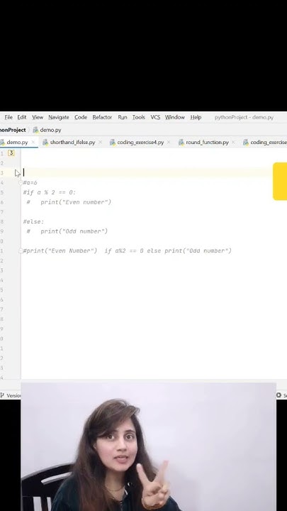 Python Short Hand if else| part3 | Coding Tips #shorts #youtubeshorts #jennyslectures - YouTube