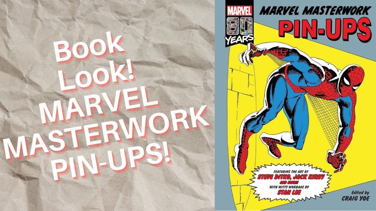 Book Look! MARVEL MASTERWORK PIN-UPS! - YouTube